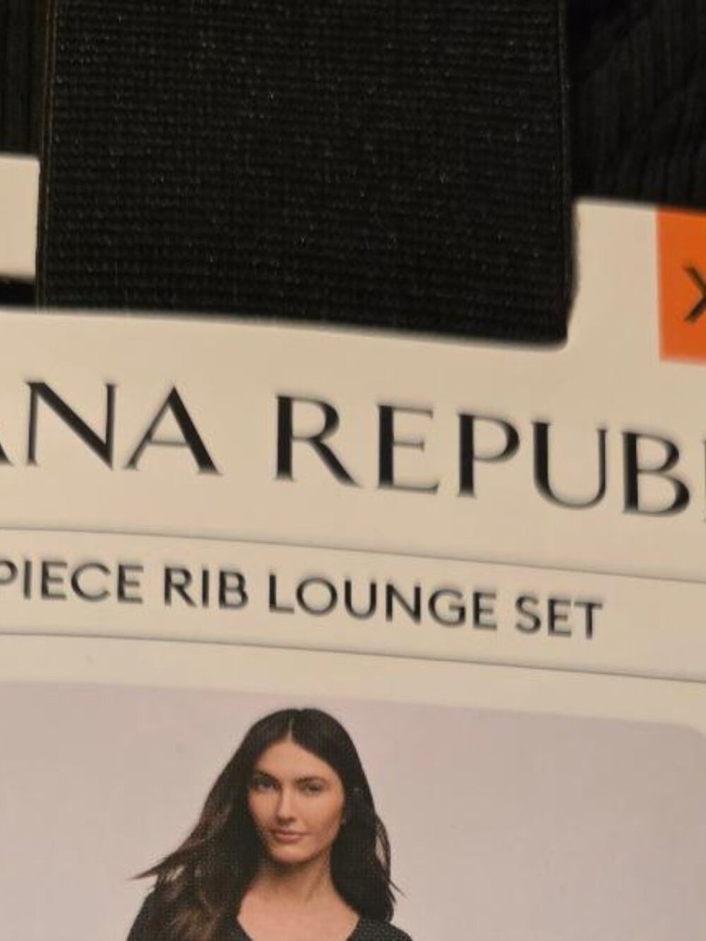 Banana Republic | Intimates & Sleepwear | Banana Republic Black Rib ...